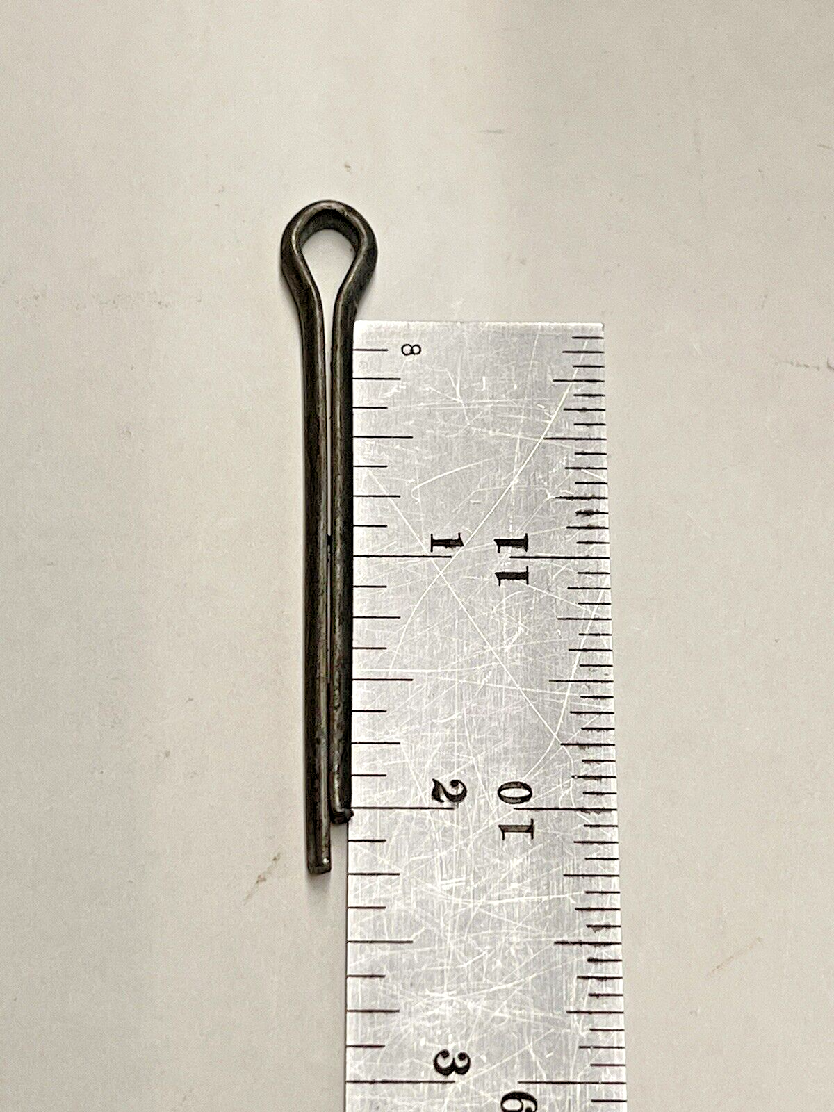 (100) 3/16 x 2 Cotter Pins Locking Split Pins Plain Raw Steel USA 3 ...