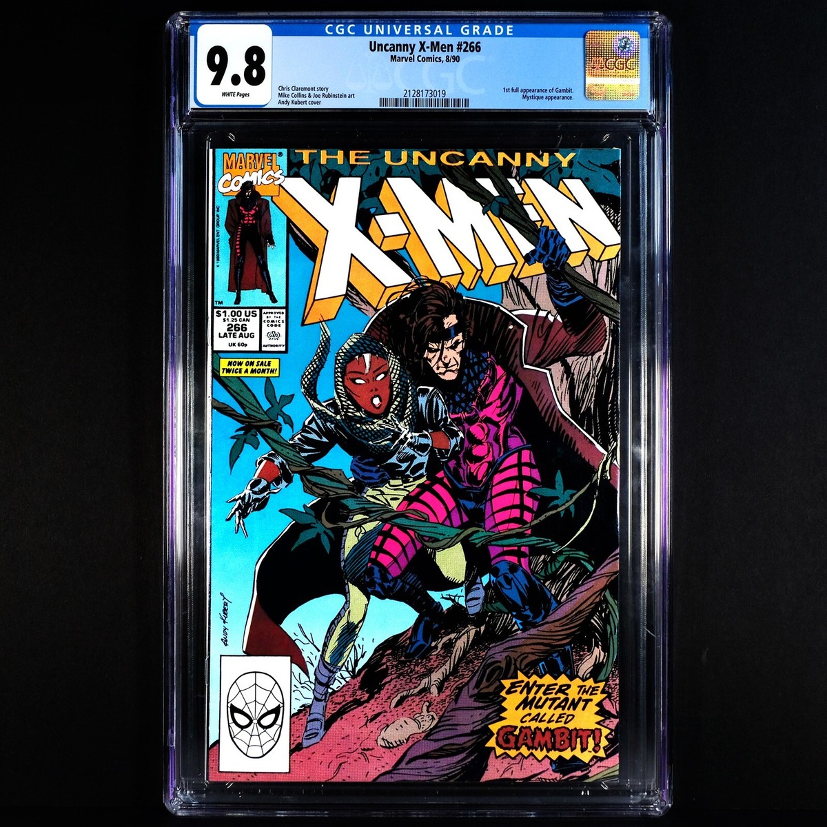 Xmen 266 1st Gambit Comics X Men The Uncanny