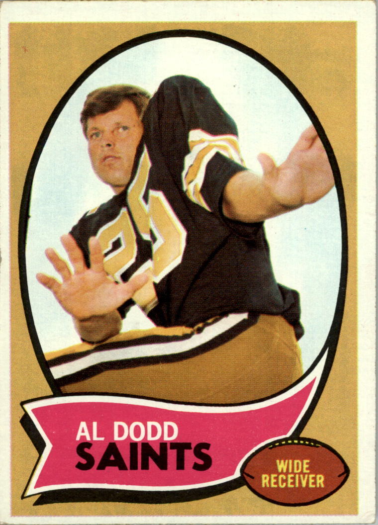 1970 Topps #123 Al Dodd RC - EX | eBay
