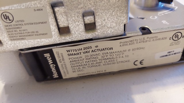 Honeywell W7751H2025 Excel 10 Smart VAV Controller for sale online | eBay