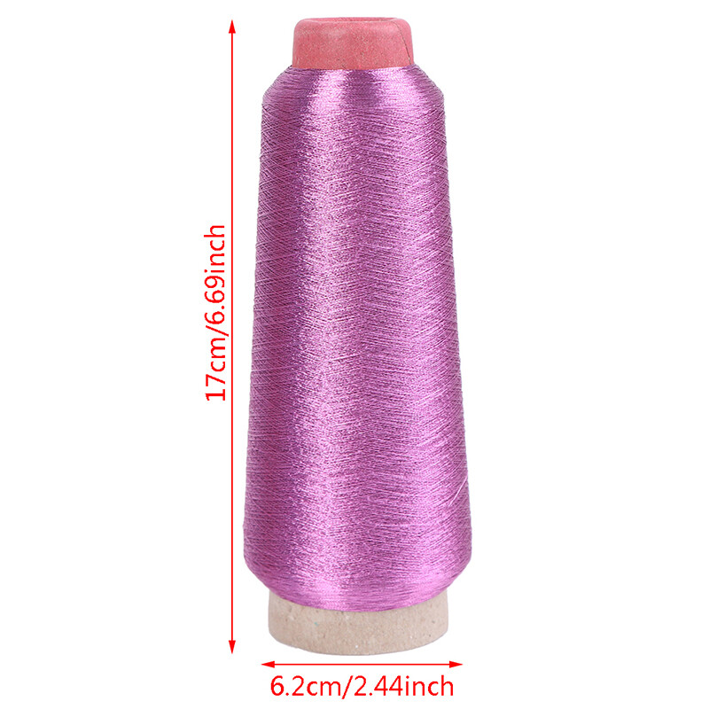 3600M Manual Bright Silk Gold Thread Silver Thread Computer Embroidery ...