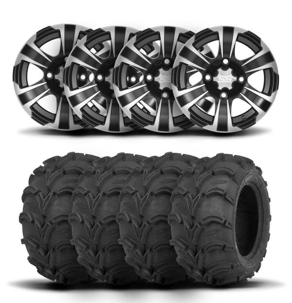 ITP SS312 12" Wheels And Mud Lite Tires [28x12-12] | eBay
