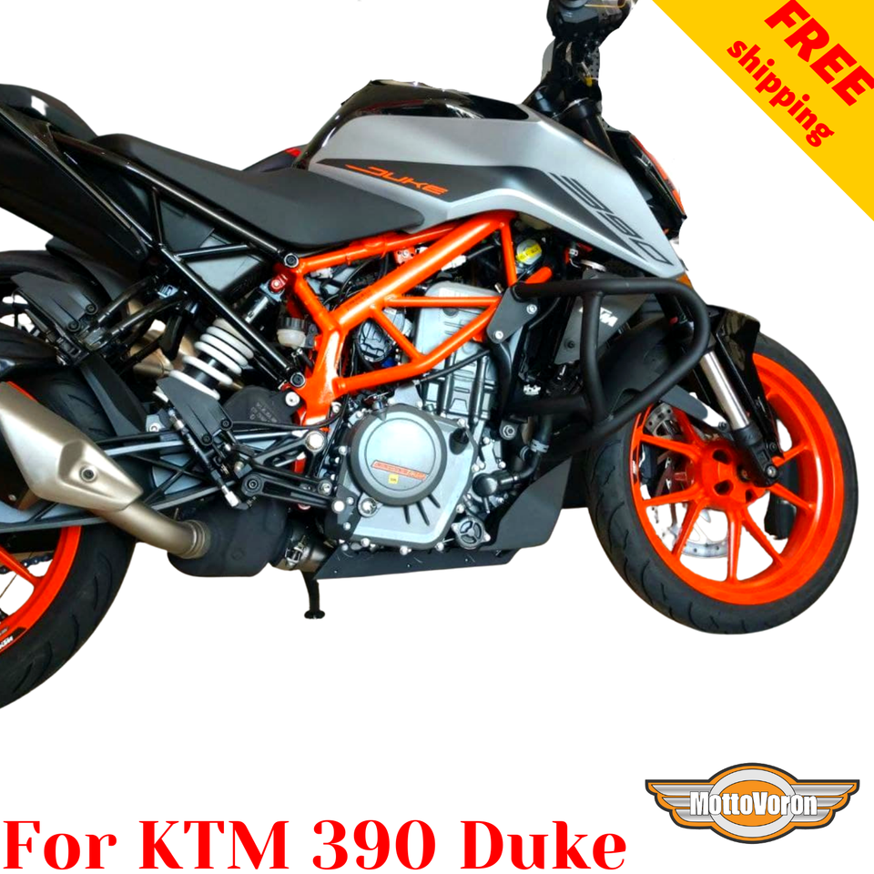 For KTM Duke 390 Engine guard KTM 390 Crash bars (2013-2023) | eBay