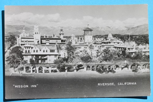 Old RPPC postcard MISSION INN, RIVERSIDE, CA CALIFORNIA | eBay