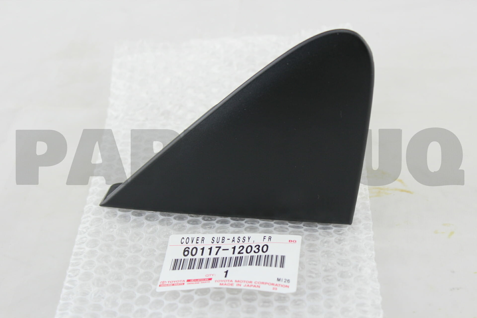 6011712030 Genuine Toyota COVER SUB-ASSY, FRONT PILLAR, UPR RH 60117 ...