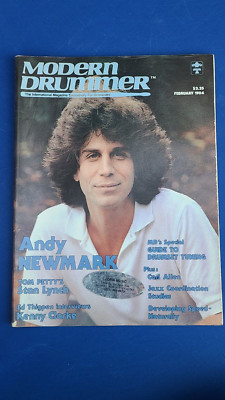 MODERN DRUMMER Feb. 1984: Andy Newmark | Vintage Collectible Magazine ...