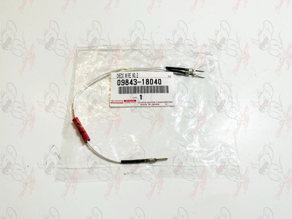 Toyota Genuine Check Wire No. 2 09843-18040 OEM Japan | eBay