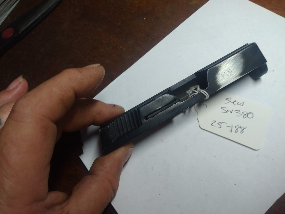 Smith & Wesson Sw 380 Sw380 slide With Sights Firing Pin And Extractor ...