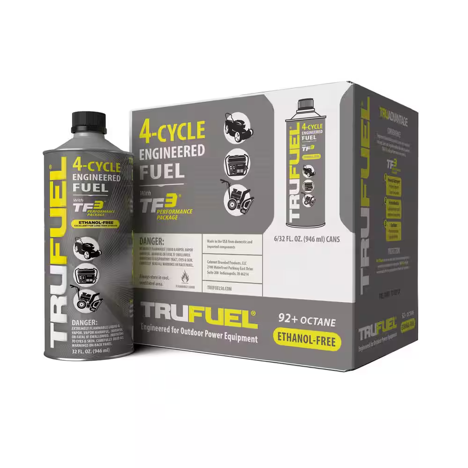 TruFuel 4-Cycle Ethanol-Free Fuel 32 oz. (6-Pack) Free Ship NEW | eBay
