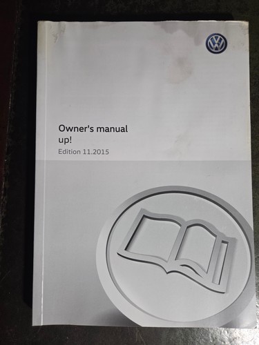 VOLKSWAGEN UP OWNERS MANUAL / HANDBOOK 253 PAGES / 2011 2016 VW UP ...