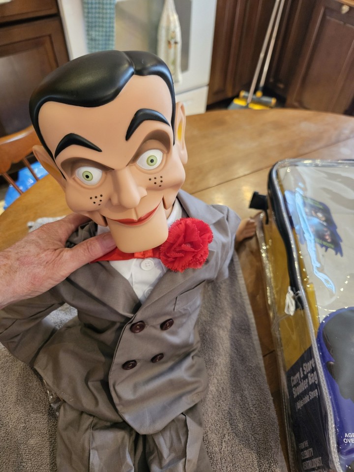 R.L. Stine's Goosebumps Slappy the Dummy 30" Ventriloquist Doll Vtg 2000 Puppet | eBay