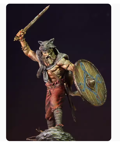 1/24 Resin Viking Warrior Unassembled Unpainted G47-qj | eBay