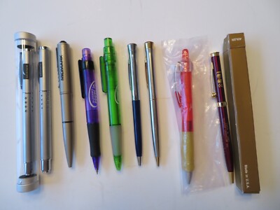 Vintage Drug Rep Pharmaceutical Hospital Promo Medical Advertising Pens ...