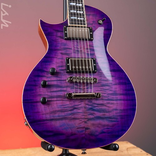ESP USA Eclipse Left-Handed Purple Sunburst 719710623507| eBay