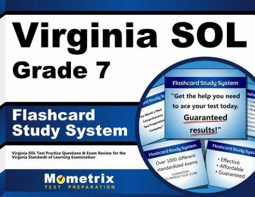 Virginia SOL Grade 7 Flashcard Study System : Virginia SOL Test ...
