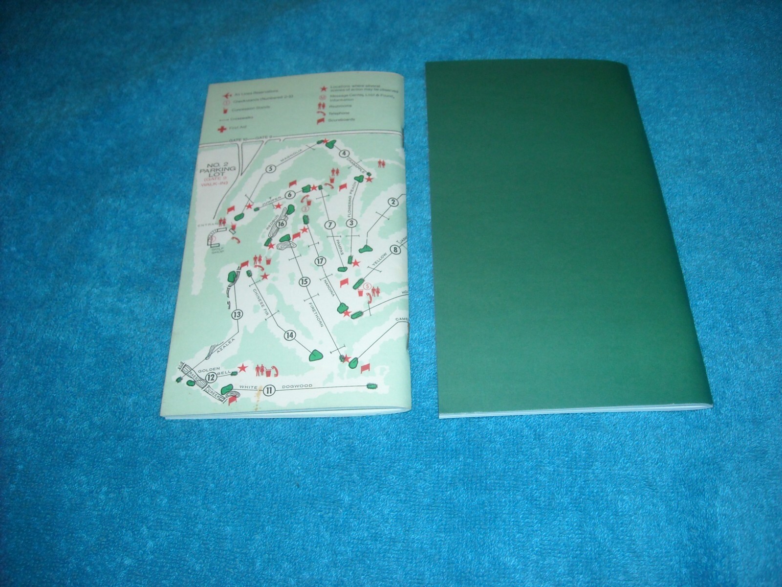 1997 MASTERS SPECTATOR GUIDE & 2019 GUIDE, MASTERS GOLF TOURNAMENT ...