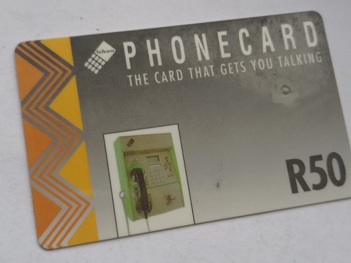 Vintage Retro Phone Card used telkom Europe talkom R50 | eBay