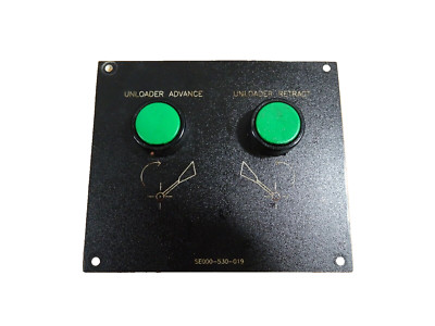 Okuma SE000-530-019 Push Button Panel Unloader Advance/Retract Okuma ...