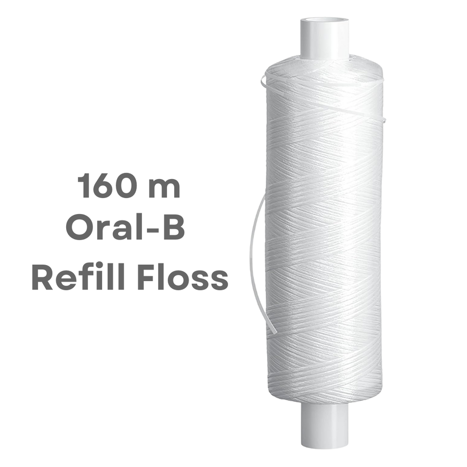NEW VERSION! Oral-B Glide Floss Refills, 2 Spools - Unflavored, Micro ...