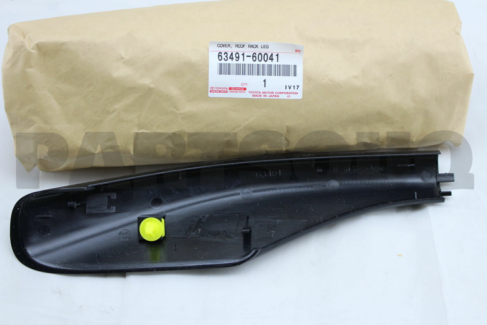 6349160041 Genuine Toyota COVER, ROOF RACK LEG, FRONT RH 63491-60041 | eBay