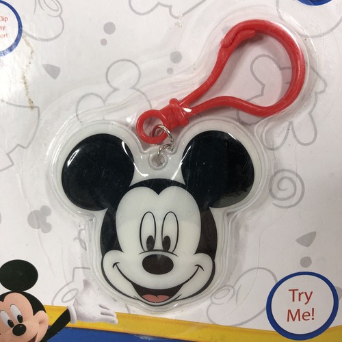 Mickey Mouse LED Flashlight Clip-on Portable Bright Hold to Light ...