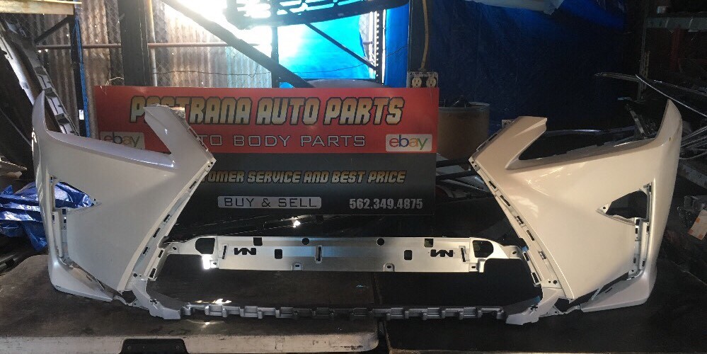 2016 2017 Lexus RX350 RX450H Front Bumper W/O Sensor Holes OEM # 52119 ...