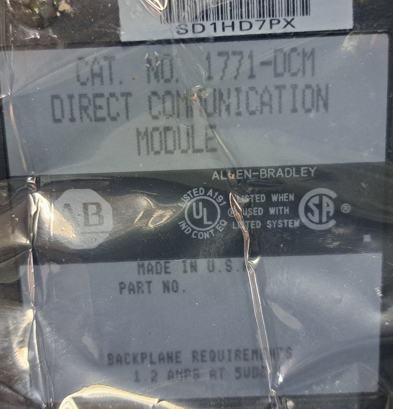 Allen-Bradley 1771-DCM (1771-DCM) Communication Module for sale online ...