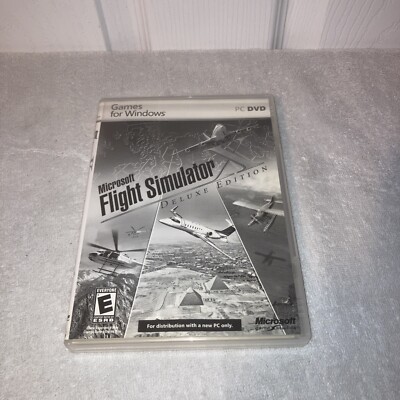 Microsoft Flight Simulator X Deluxe Edition 2004 PC DVD Game for ...