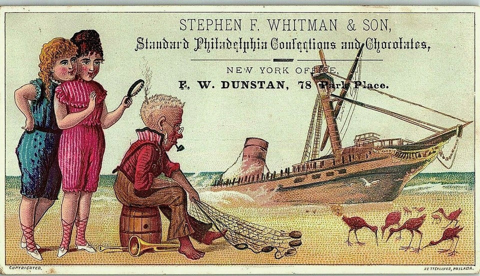 1870's Stephen F Whitman & Son Chocolates Confections (Whitman Candy ...
