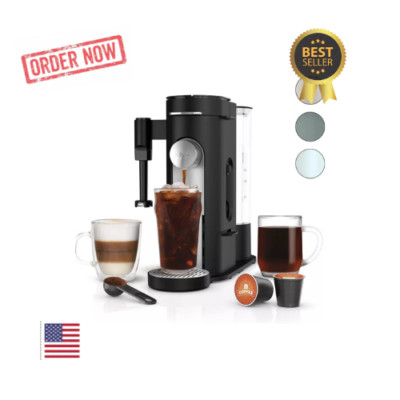 Ninja PB051 Pod & Grounds Specialty Single-Serve Coffee Maker Black ...