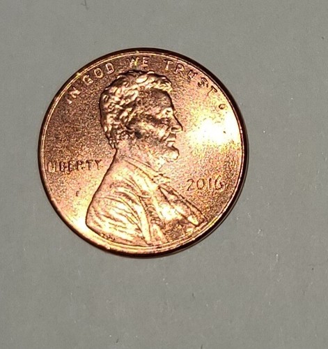 2016 No Mint Mark Lincoln Head Penny Die Crack Error In "W" Uncertified ...