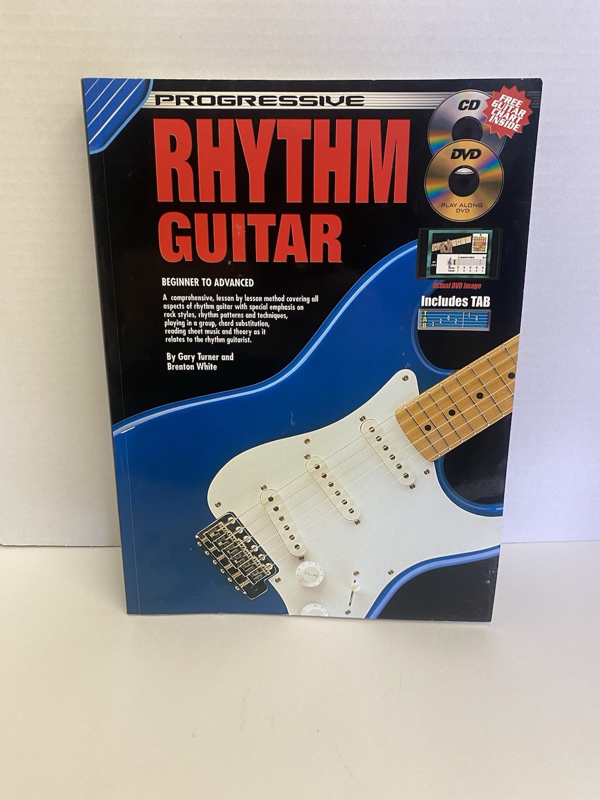 Progressive Rhythm Guitar Book for beginners to advance students with CD 768437540475| eBay