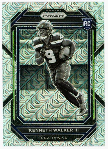 2022 Panini Prizm Kenneth Walker III Negative Mojo Variation Rookie ...