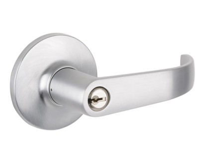 Lane CORIO ENTRANCE LEVERSET 5-Pin C4 Keyway +3xKeys, Brushed Satin ...