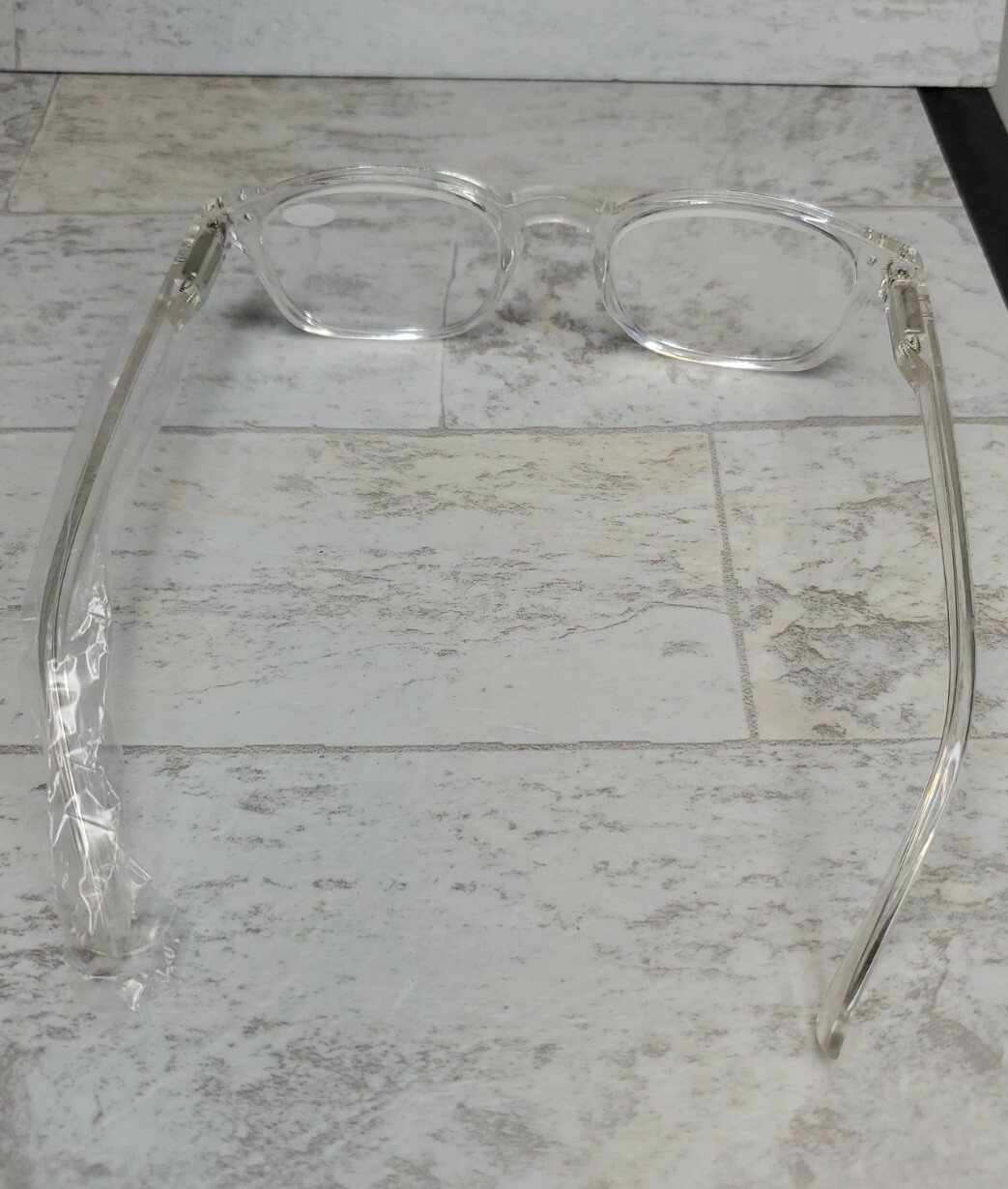 1 Pair Transparent Classic Clear frame Reading Glasses Unisex Readers ...