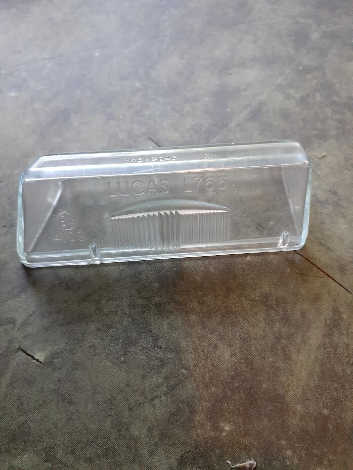 Lucas L766 Rear License Number Plate Lens For Spitfire Triumph TR6 Used ...