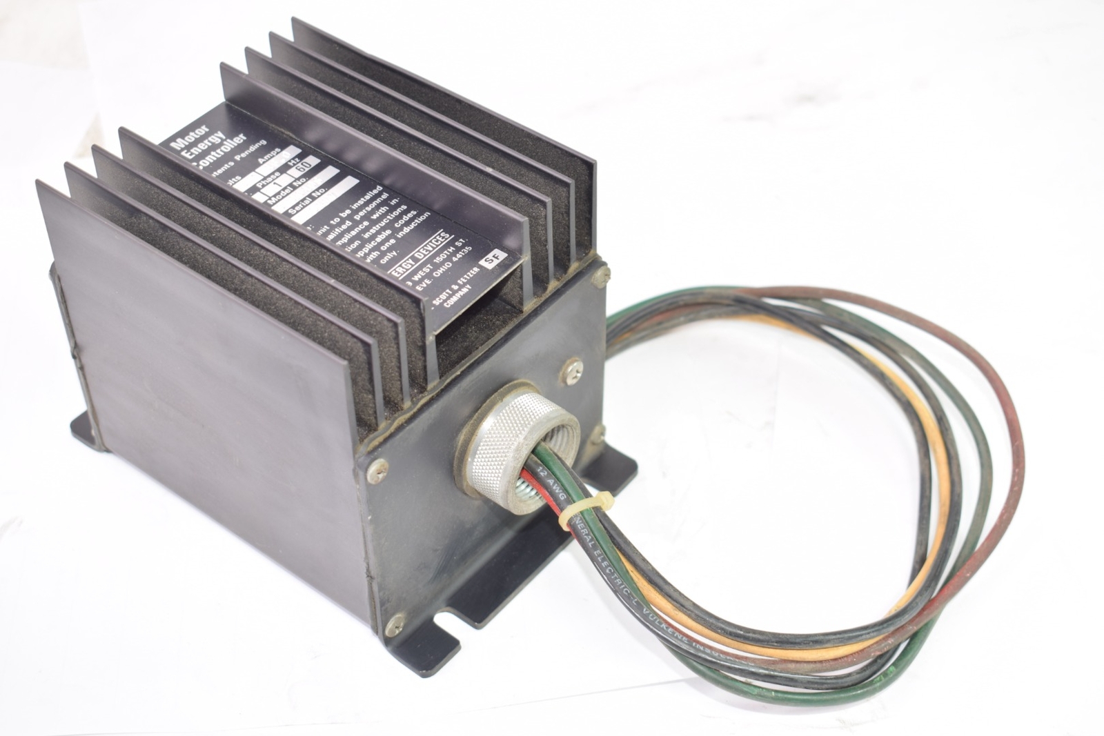 Scott & Fetzer MEC 10103 Motor Energy Controller 16 Amps 120V 1 Phase ...