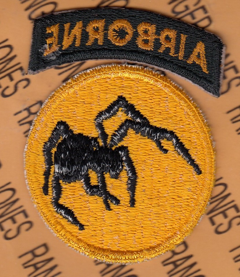 WWII US Army 135th Infantry Division PHANTOM GHOST ~3.25" modern patch ...