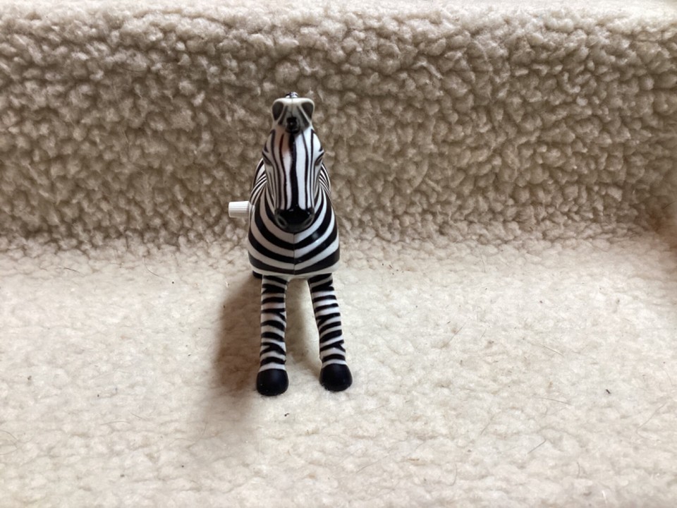 PLASTIC WIND-UP ZEBRA TOY in working condition | eBay