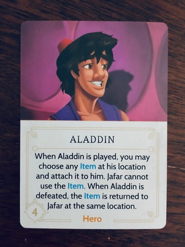 Disney Villainous | Jafar Hero 'Aladdin' Fate Card | Official Game ...
