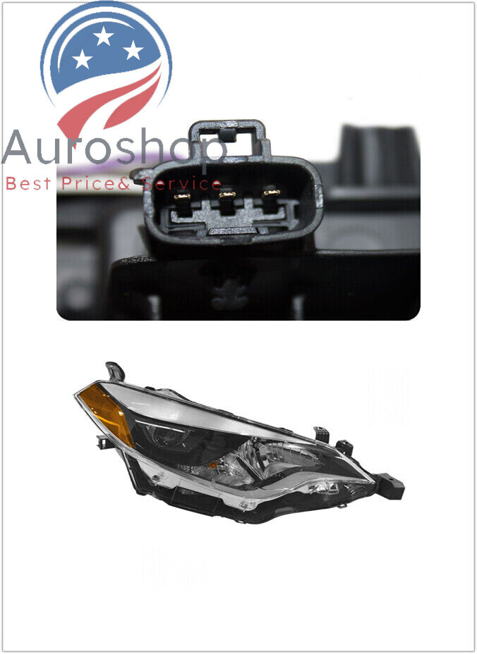 For 2014 2015 2016 Corolla Headlight LED Headlamp Right Passenger Side ...