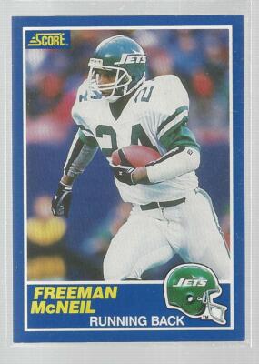Freeman McNeil 1989 Score NFL Football Card # 24 Jets | eBay