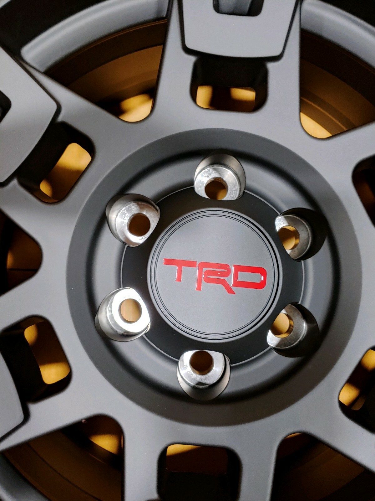 Toyota TRD Pro Wheels 17" Matte Black Set of 4 Tacoma 4Runner ...