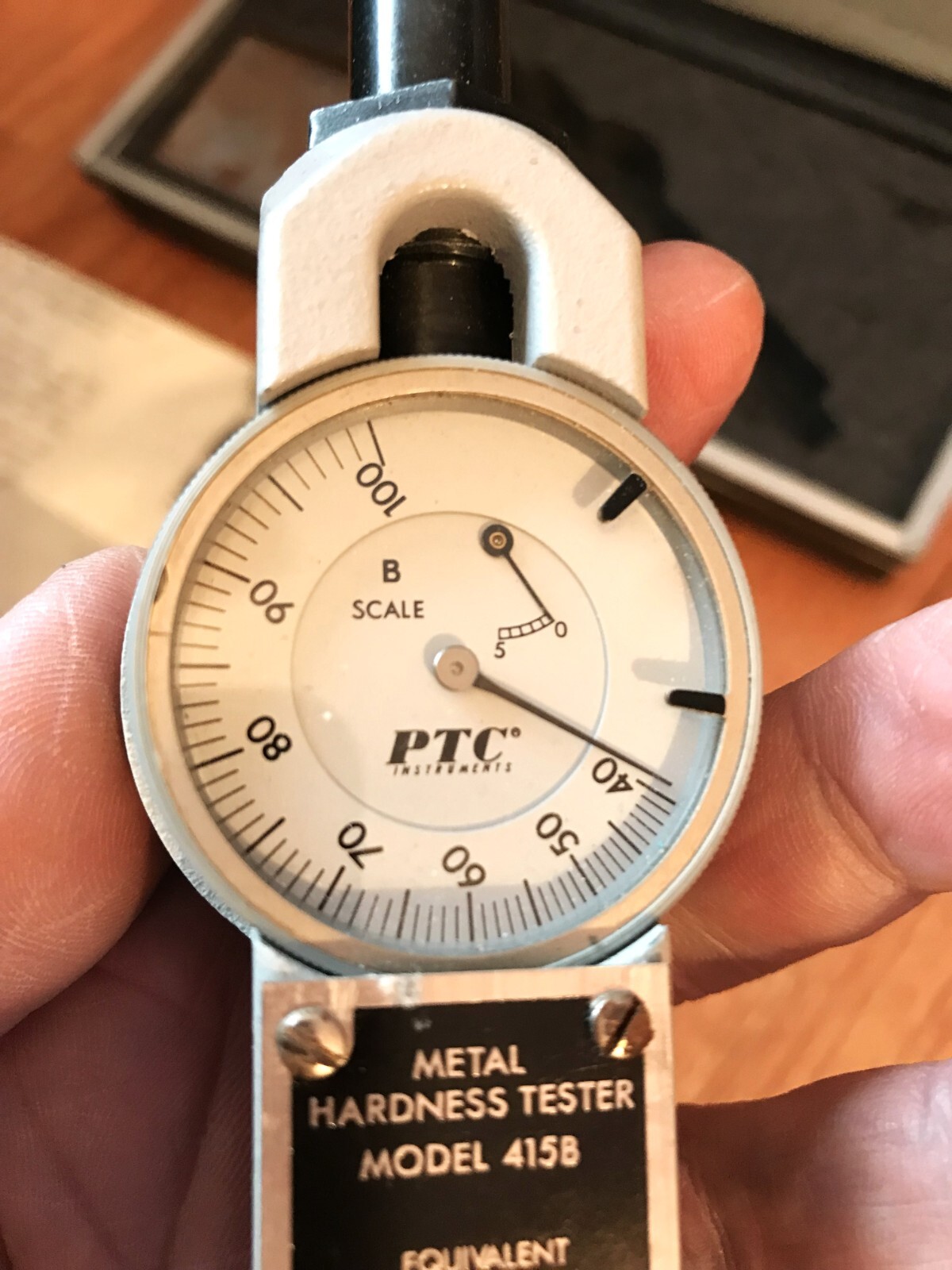 PTC Instruments 415B Rockwell B Scale Metal Hardness Tester Complete ...