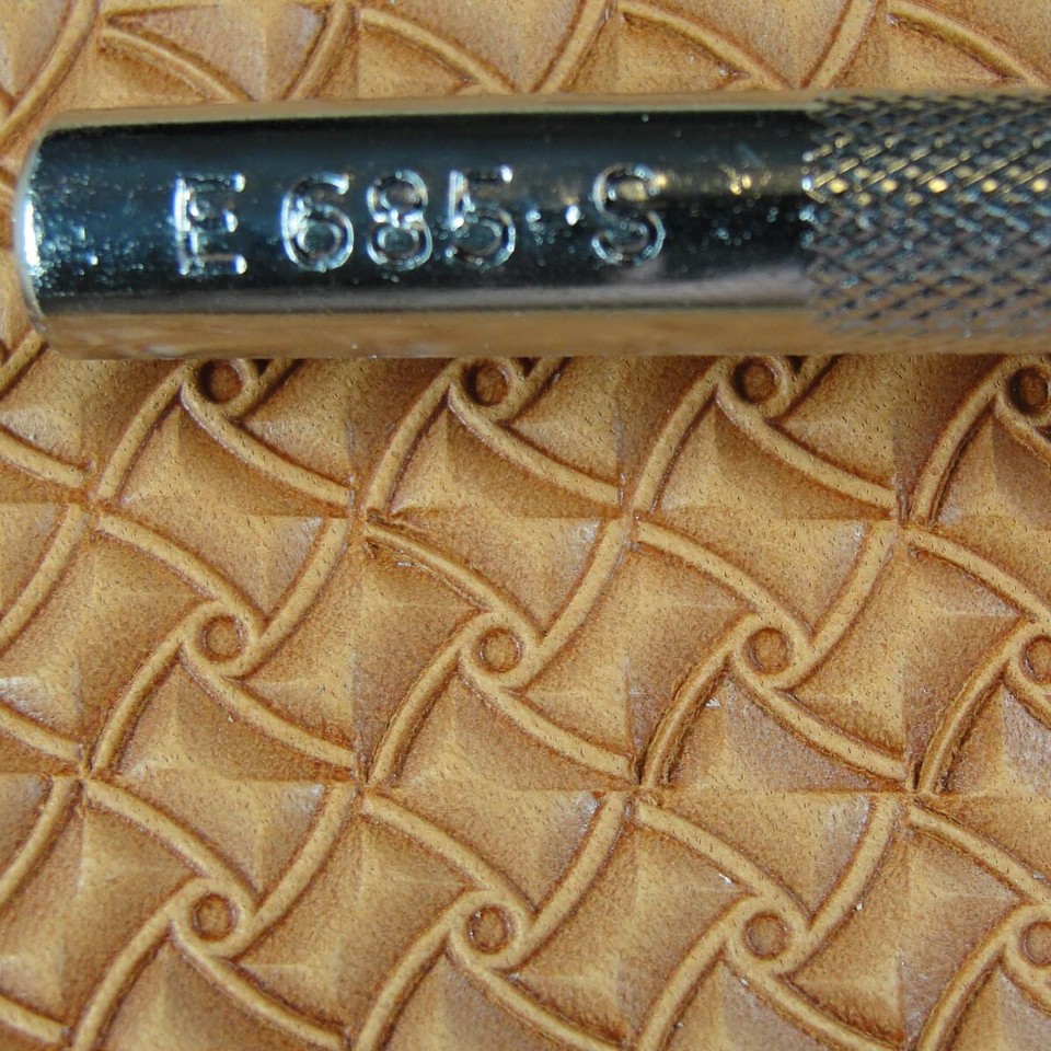 Craft Japan - #E685-S Crazy Legs Geometric Stamp (Leather Stamping Tool ...