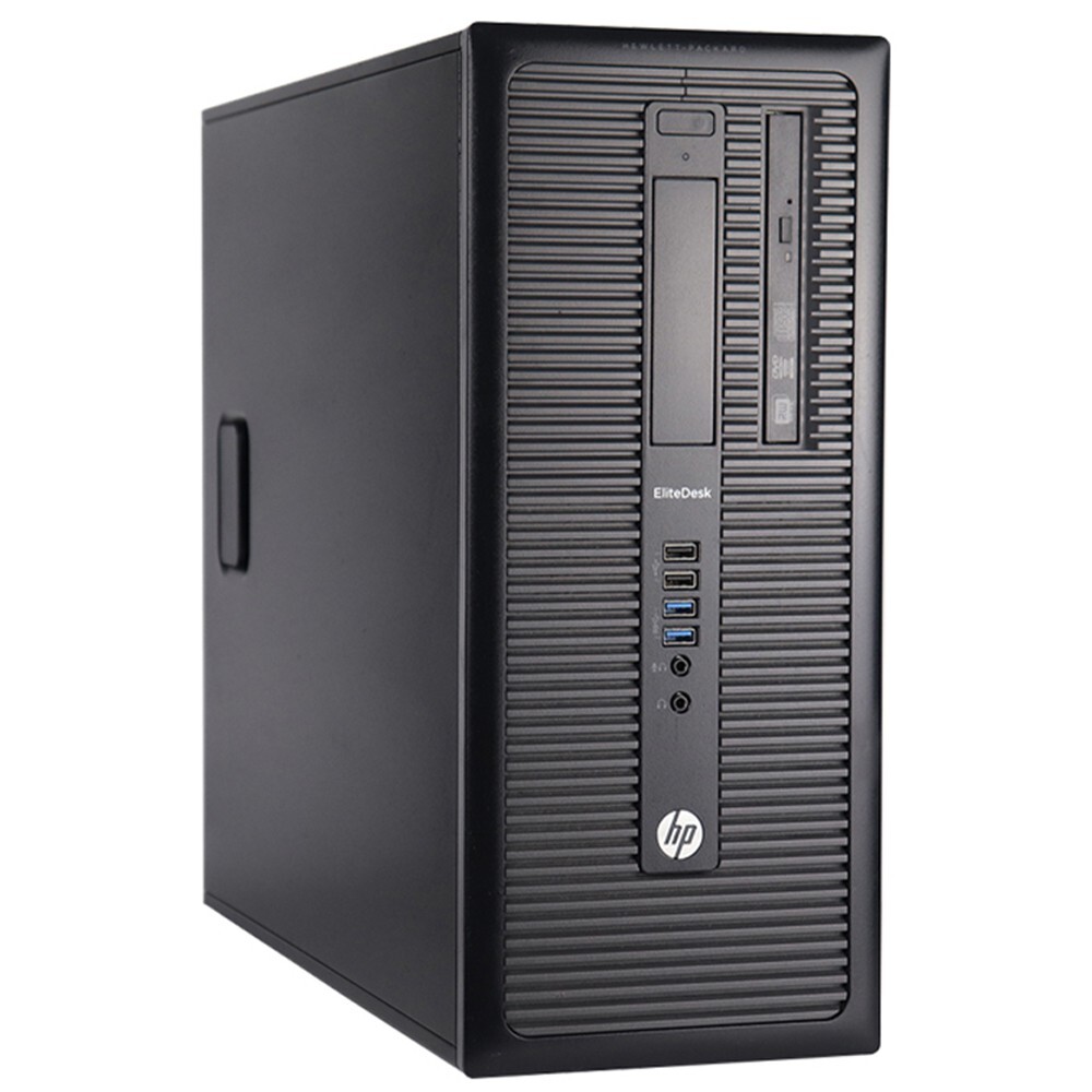 HP Desktop i5 Computer PC Tower 8GB RAM 500GB HDD 19in Monitor Windows ...