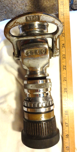 Old vintage Colt fire hose nozzle- incredibly intricate well made ...