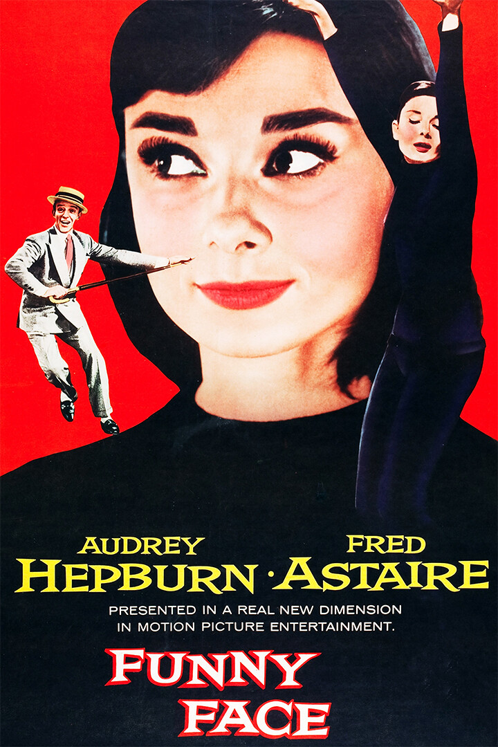 Funny Face Audrey Hepburn Poster