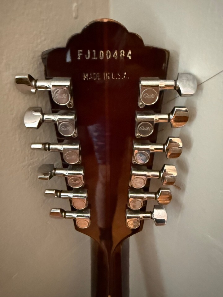 Guild F212XL 12 string acoustic 1980 VG case | eBay