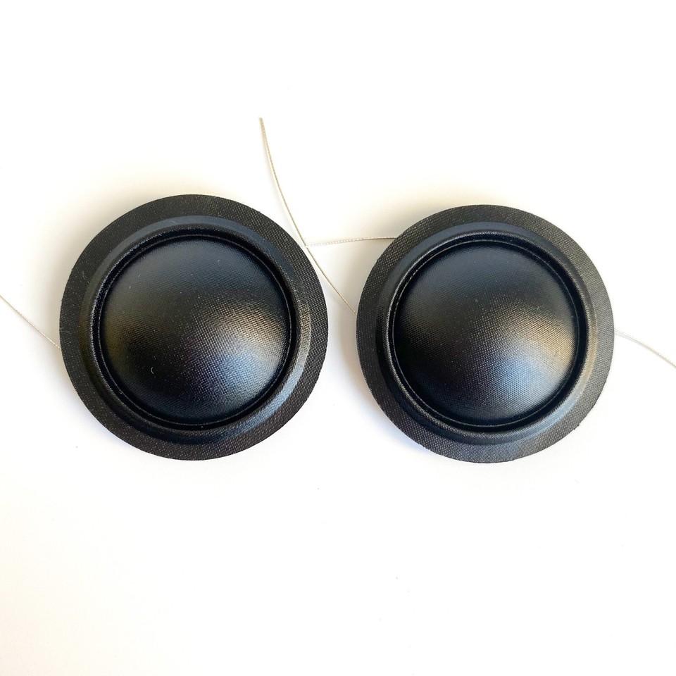 2 Aftermarket 1" Silk Dome Diaphragms For POLYDAX MODEL 1, 2 Tweeter ...